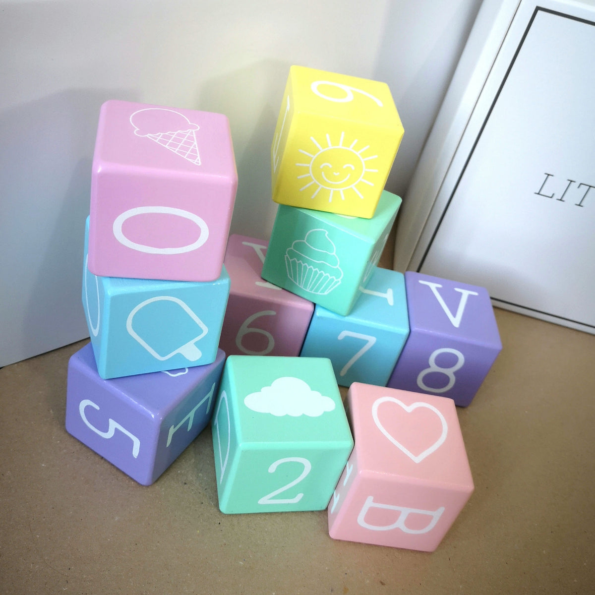 Perfect Pastels Play, Build & Stack™ Blocks – Something a bit Different
